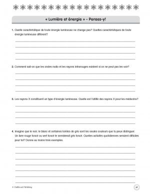 Canadian French Daily Science Grade 4 Workbook