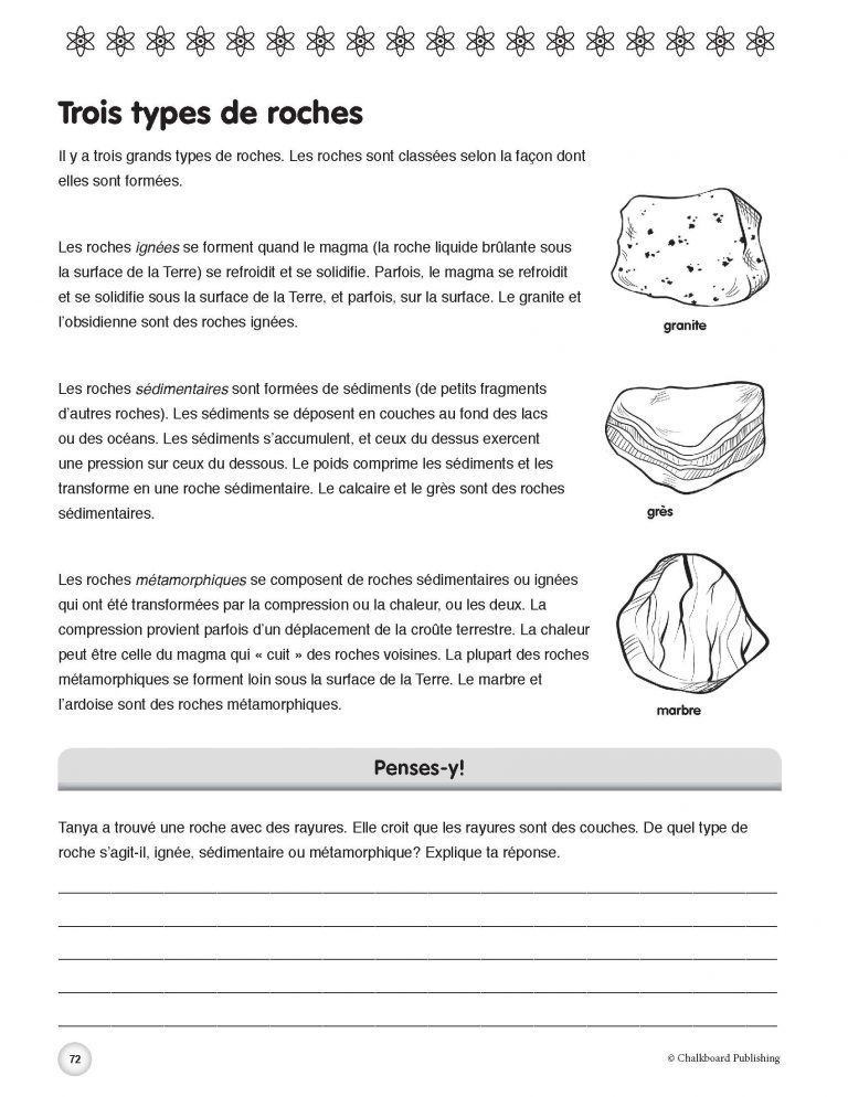Canadian French Daily Science Grade 4 Workbook