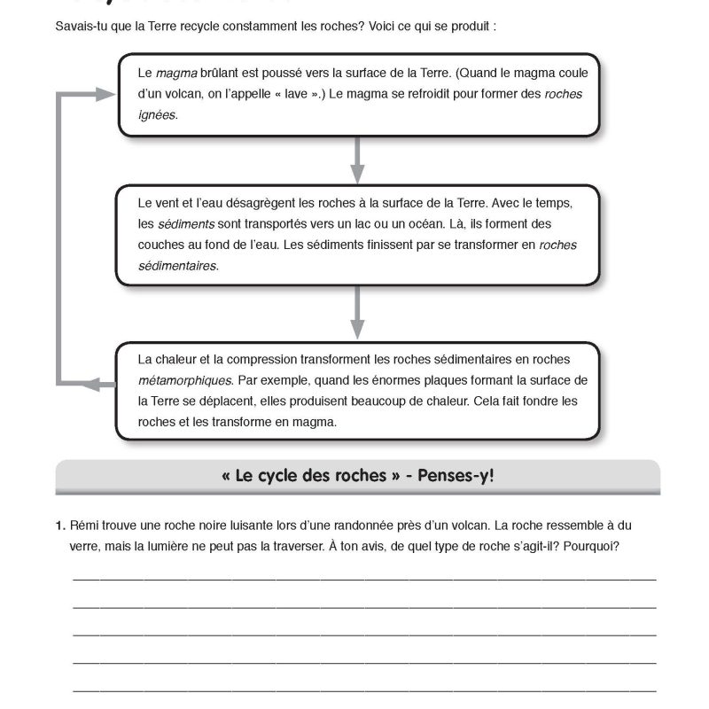 Canadian French Daily Science Grade 4 Workbook