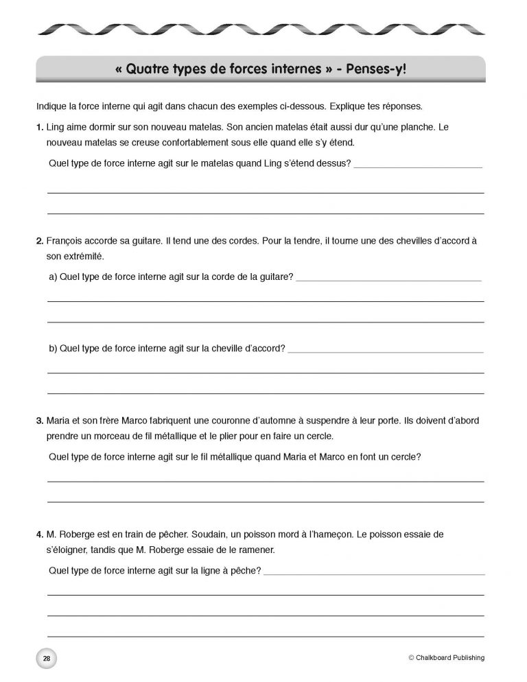 French Daily Science Grade 5 Workbook