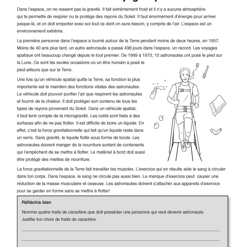 French Daily Science Grade 6 Workbook