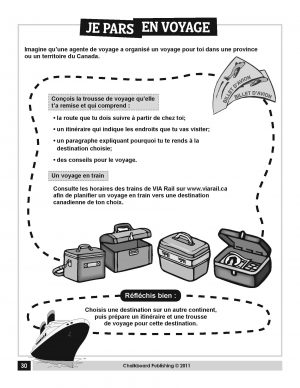 Canadian French Time Fillers Grades 4-6 - eBook - Chalkboard Publishing