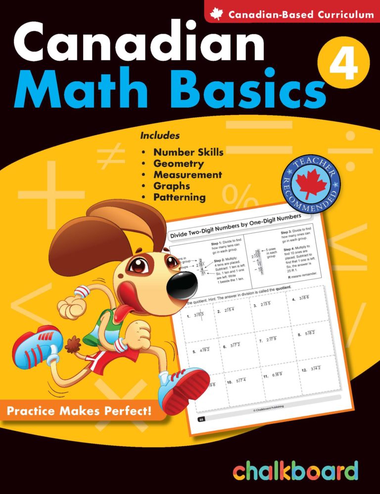 Canadian Math Tests Grades 4-6 - eBook - Chalkboard Publishing