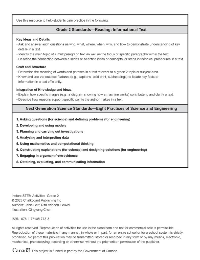 Instant STEM Activities Second Grade eBook