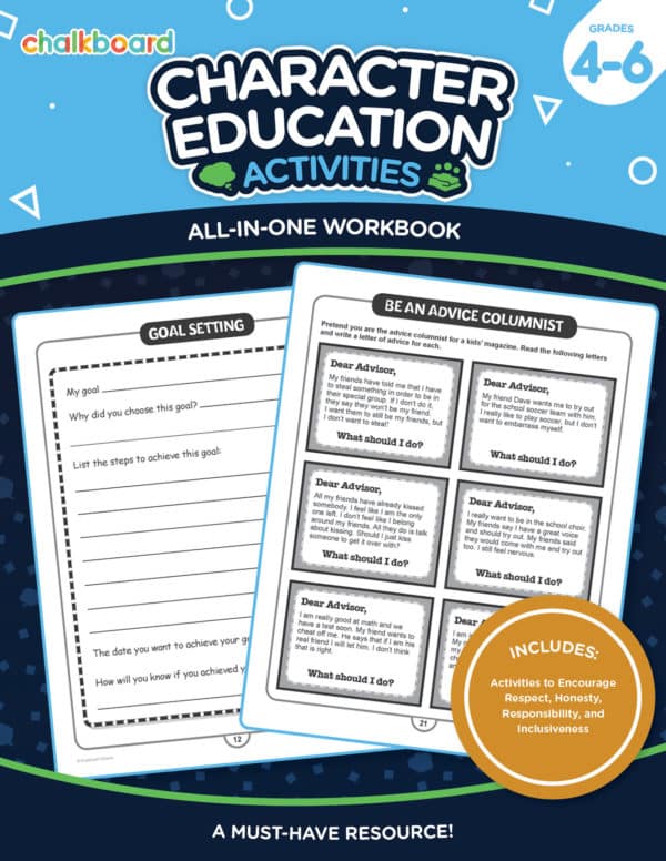 Canadian Character Education Grades 2-3 Workbook