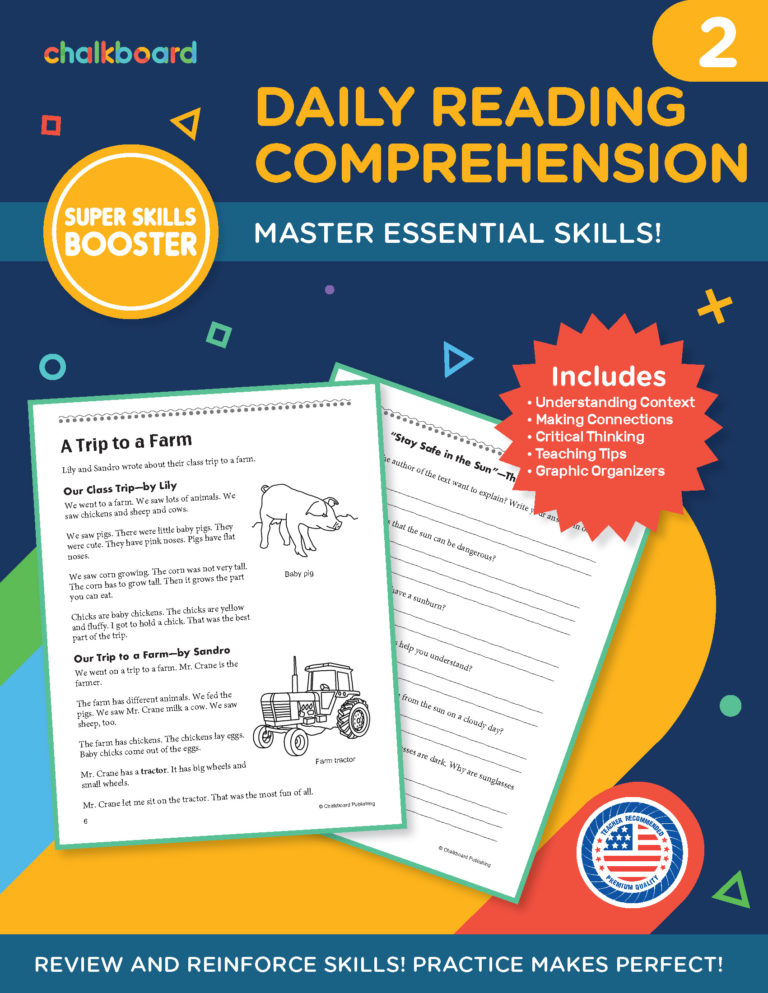 Daily Reading Comprehension Second Grade eBook