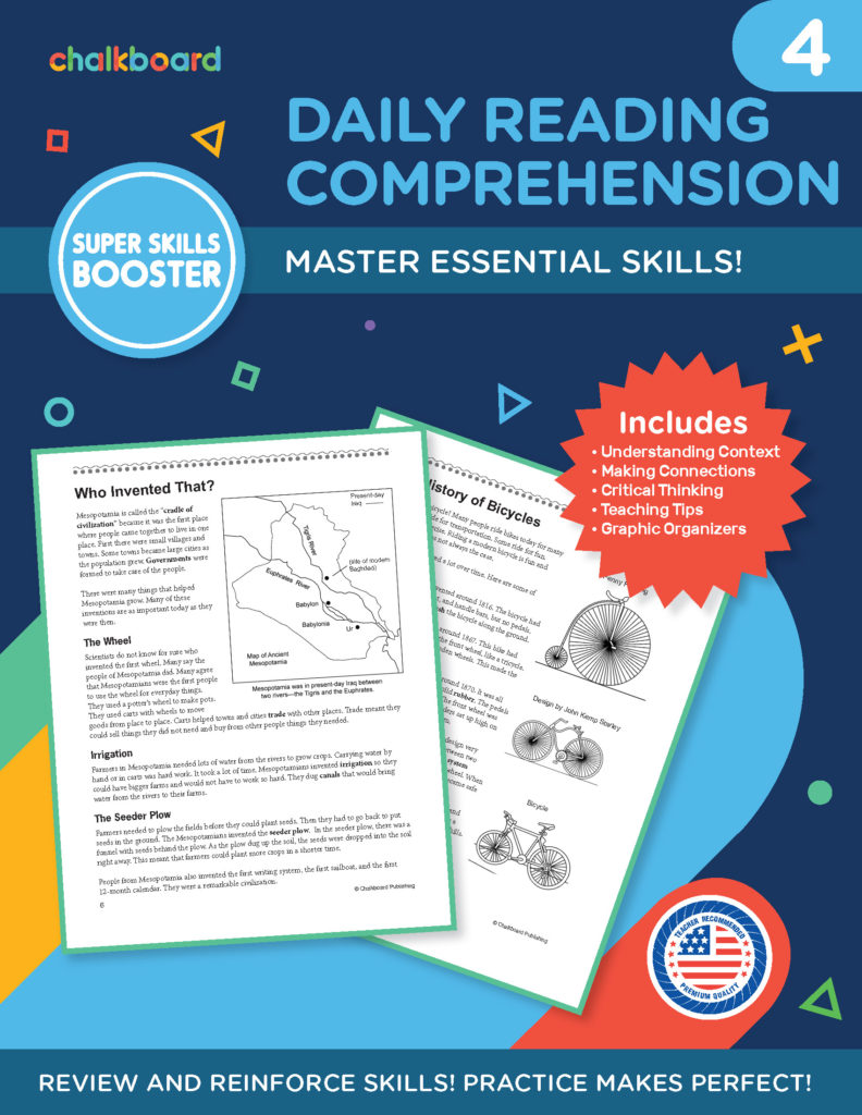 Daily Reading Comprehension Fourth Grade eBook