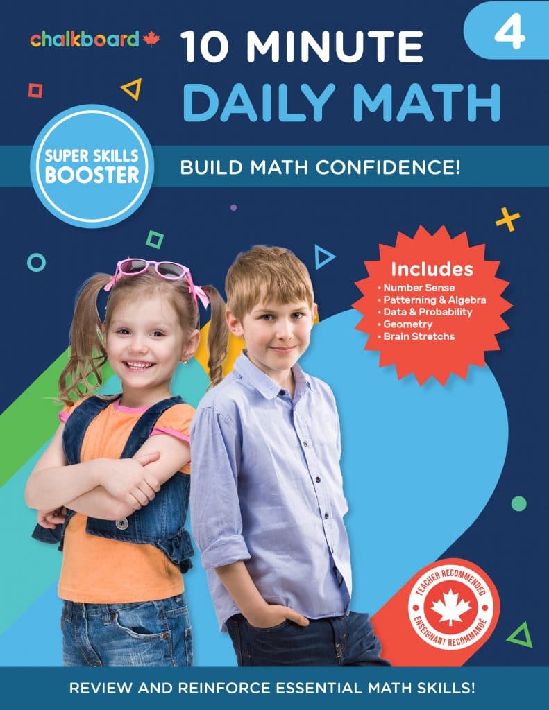 Canadian 10 Minute Daily Math Grade 1 - eBook - Chalkboard Publishing