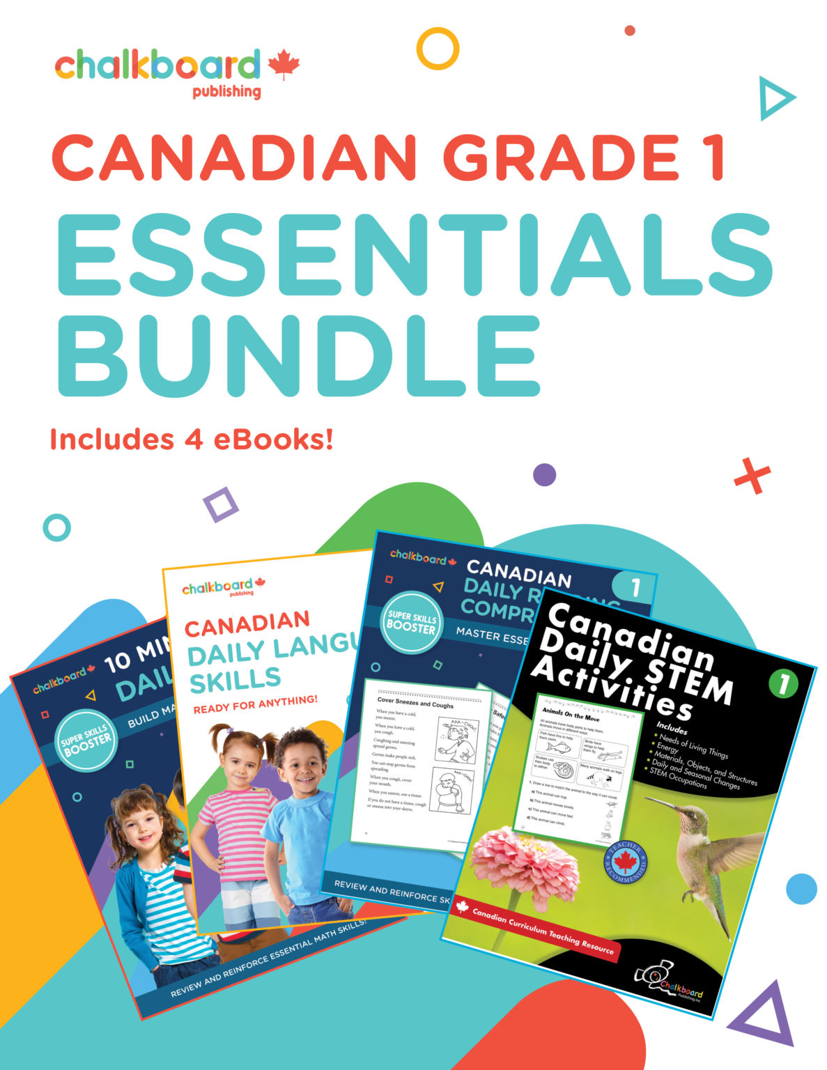 Canadian Grade 1 - Essentials Bundle - Chalkboard Publishing