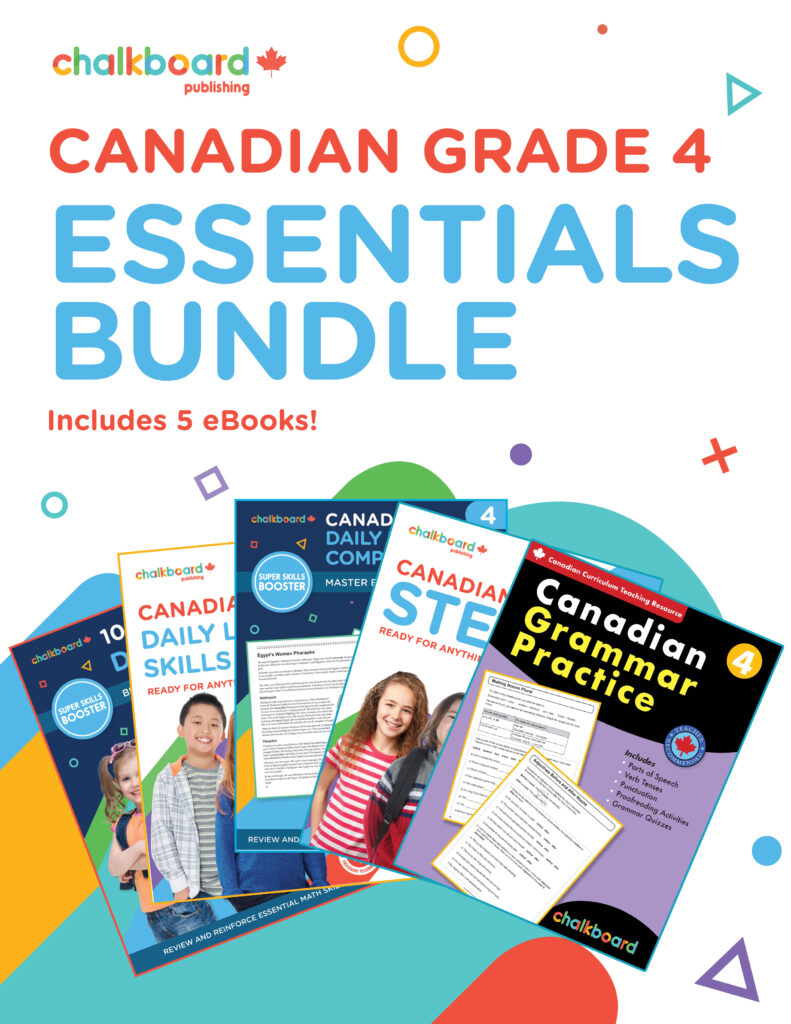 Canadian Grade 4 - Essentials Bundle - Chalkboard Publishing