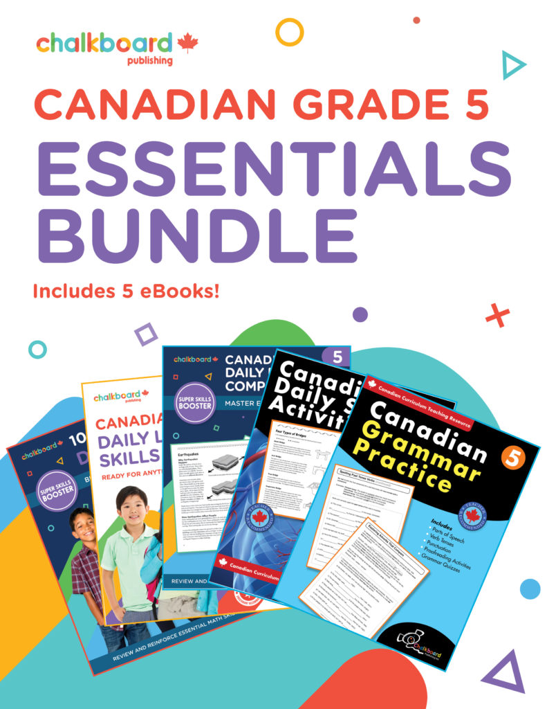Canadian French Grade 5 - Daily Learning Bundle - Chalkboard Publishing