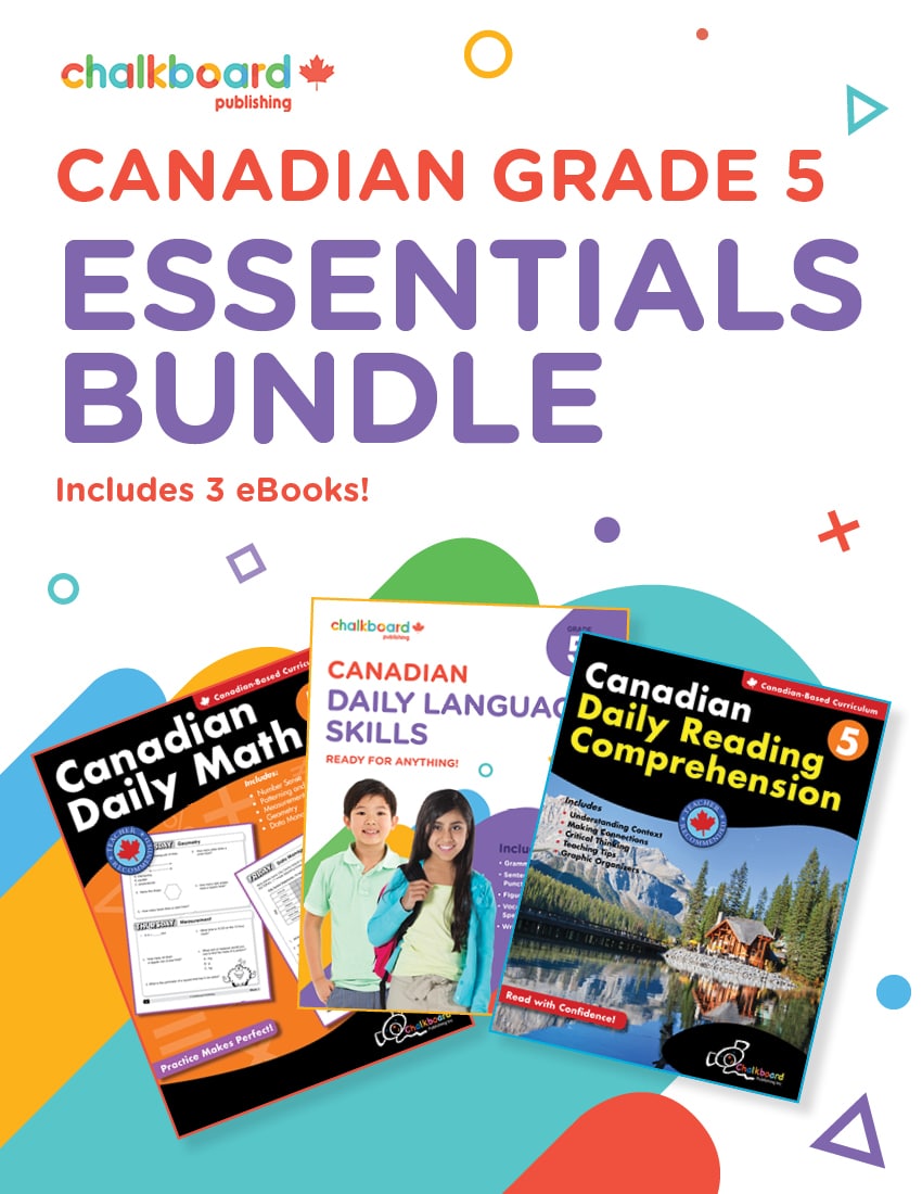 Canadian Grade 5 - Essentials Bundle - Chalkboard Publishing