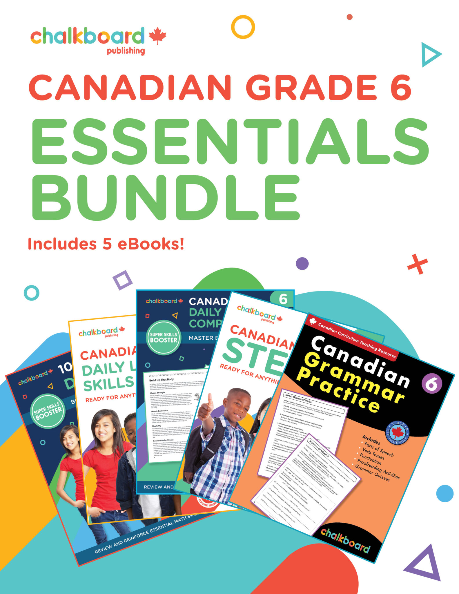 Canadian Grade 6 - Essentials Bundle - Chalkboard Publishing