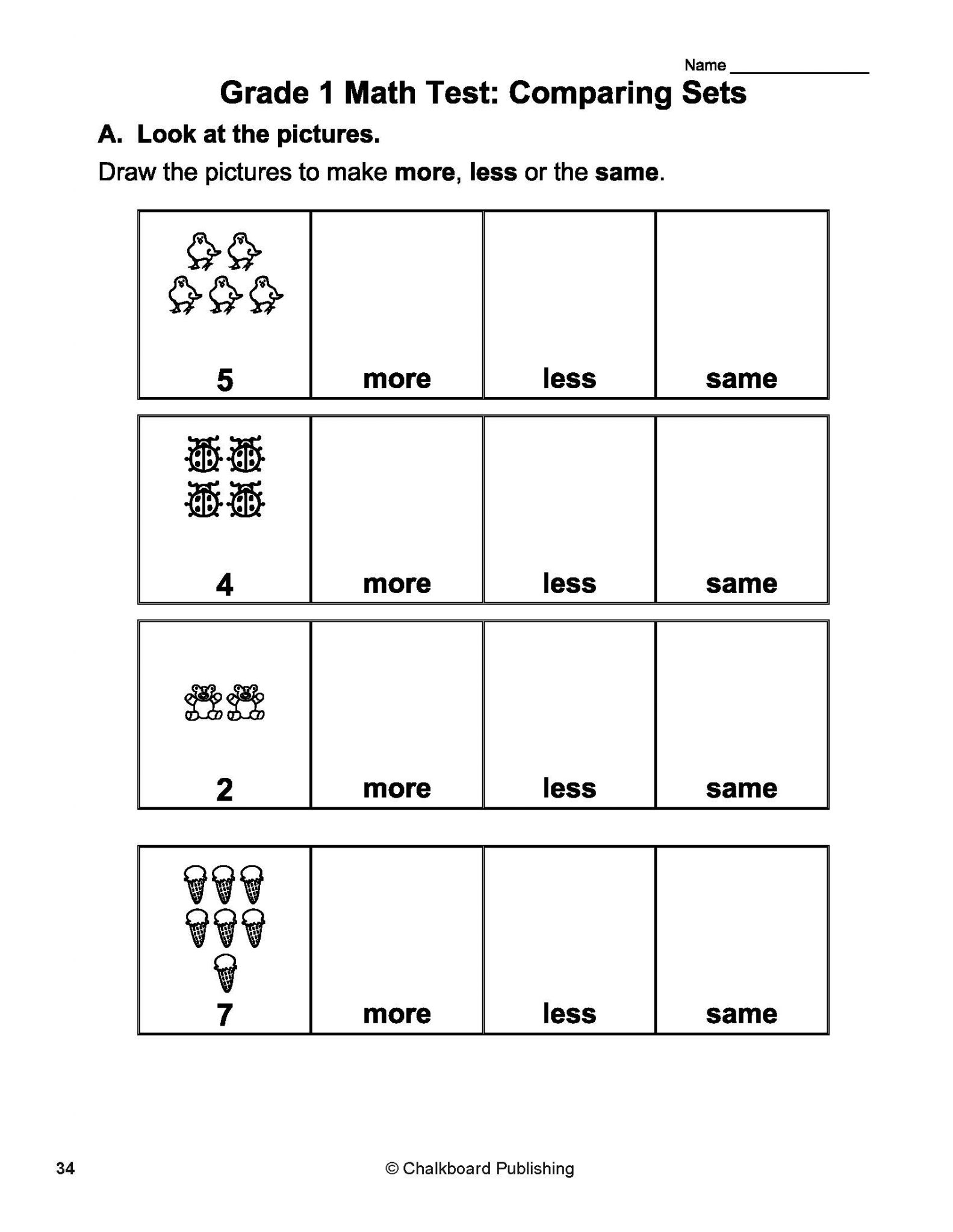 Canadian Math Tests Grades 1-3 - eBook - Chalkboard Publishing