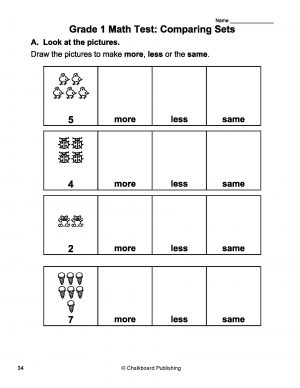 Canadian Math Tests Grades 1-3 - eBook - Chalkboard Publishing