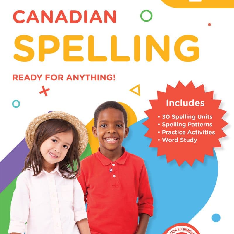Canadian Spelling Grade 2 Workbook
