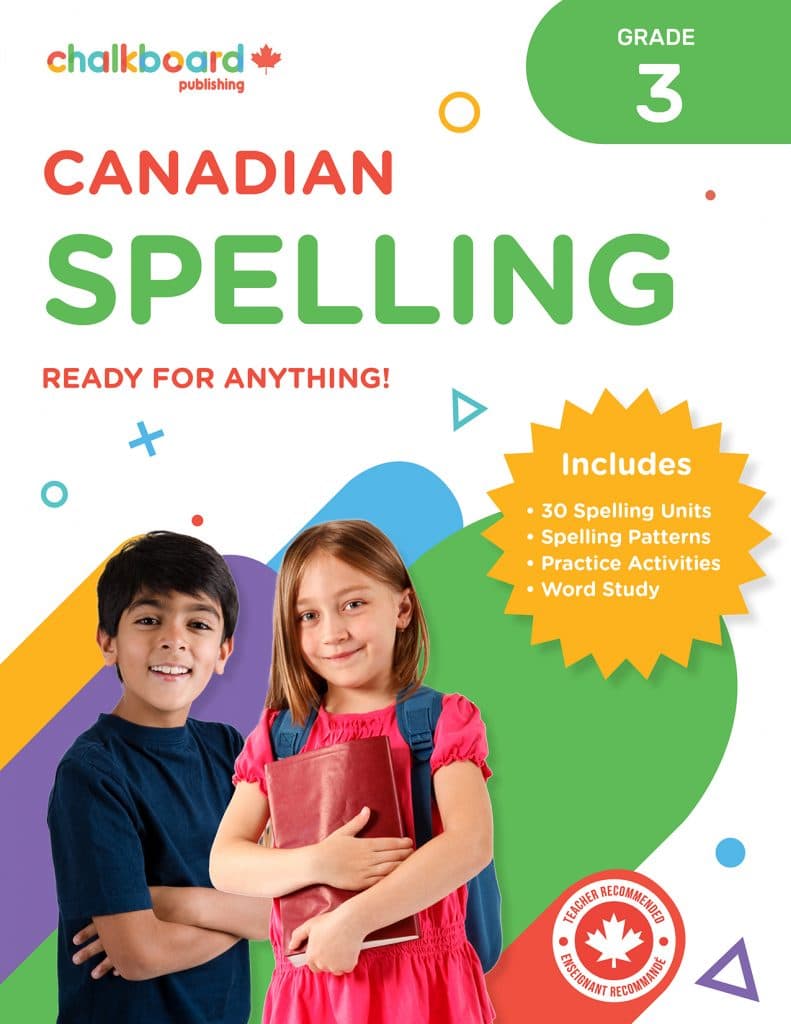 Canadian Spelling Grade 3 Workbook