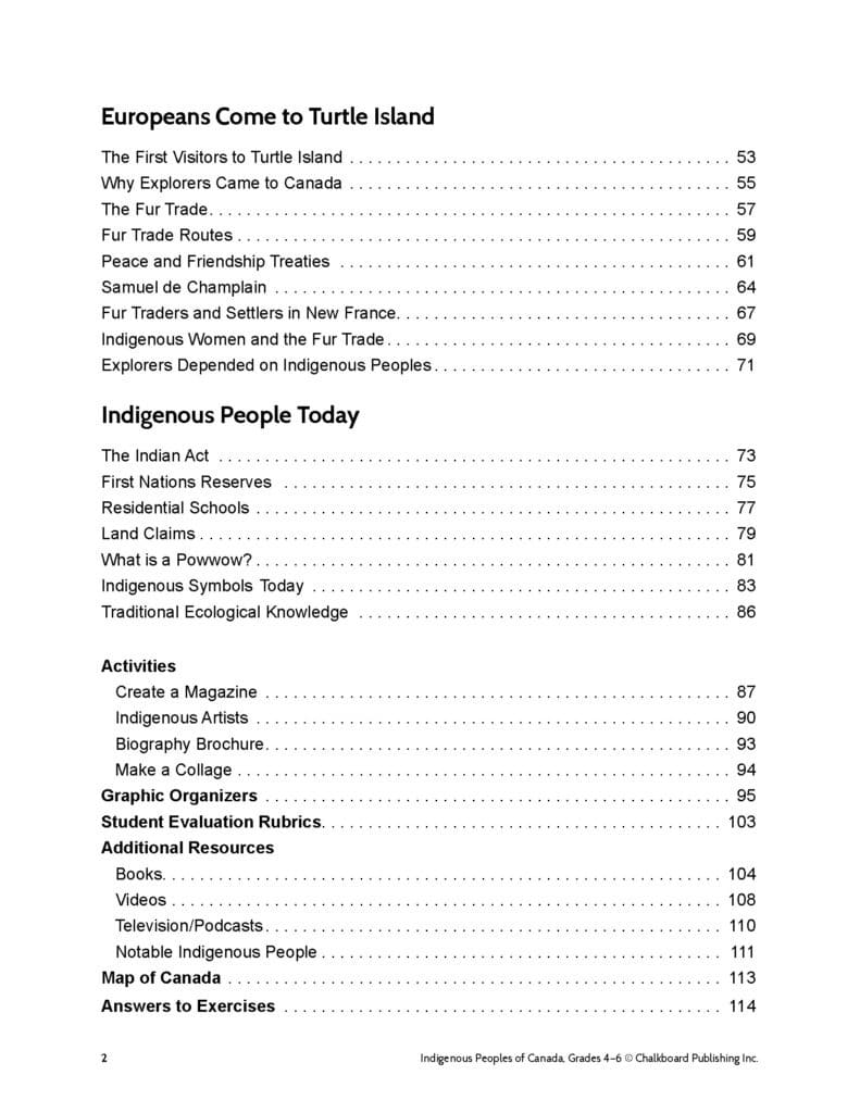 Canadian Indigenous Peoples of Canada Grades 4-6 - eBook - Chalkboard ...