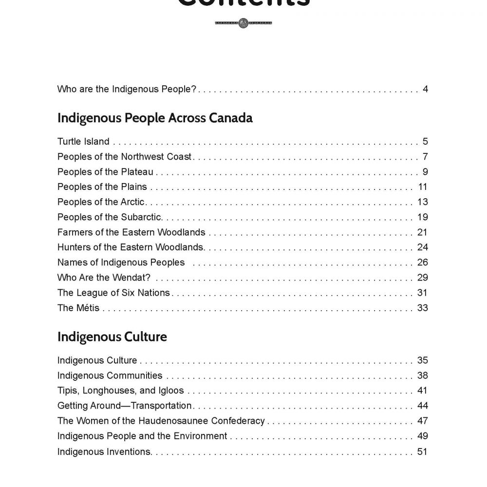 Canadian Indigenous Peoples of Canada Grades 4-6 - eBook - Chalkboard ...