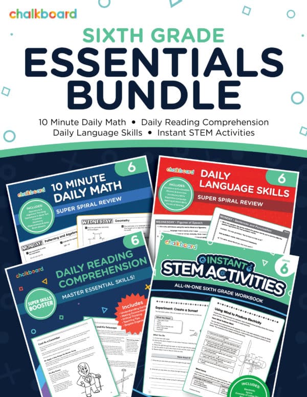Common Core Grade 6 - Essentials Bundle - Chalkboard Publishing