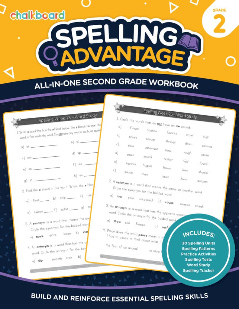 Spelling Second Grade eBook