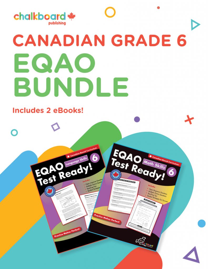 Canadian Grade 6 EQAO Bundle Chalkboard Publishing