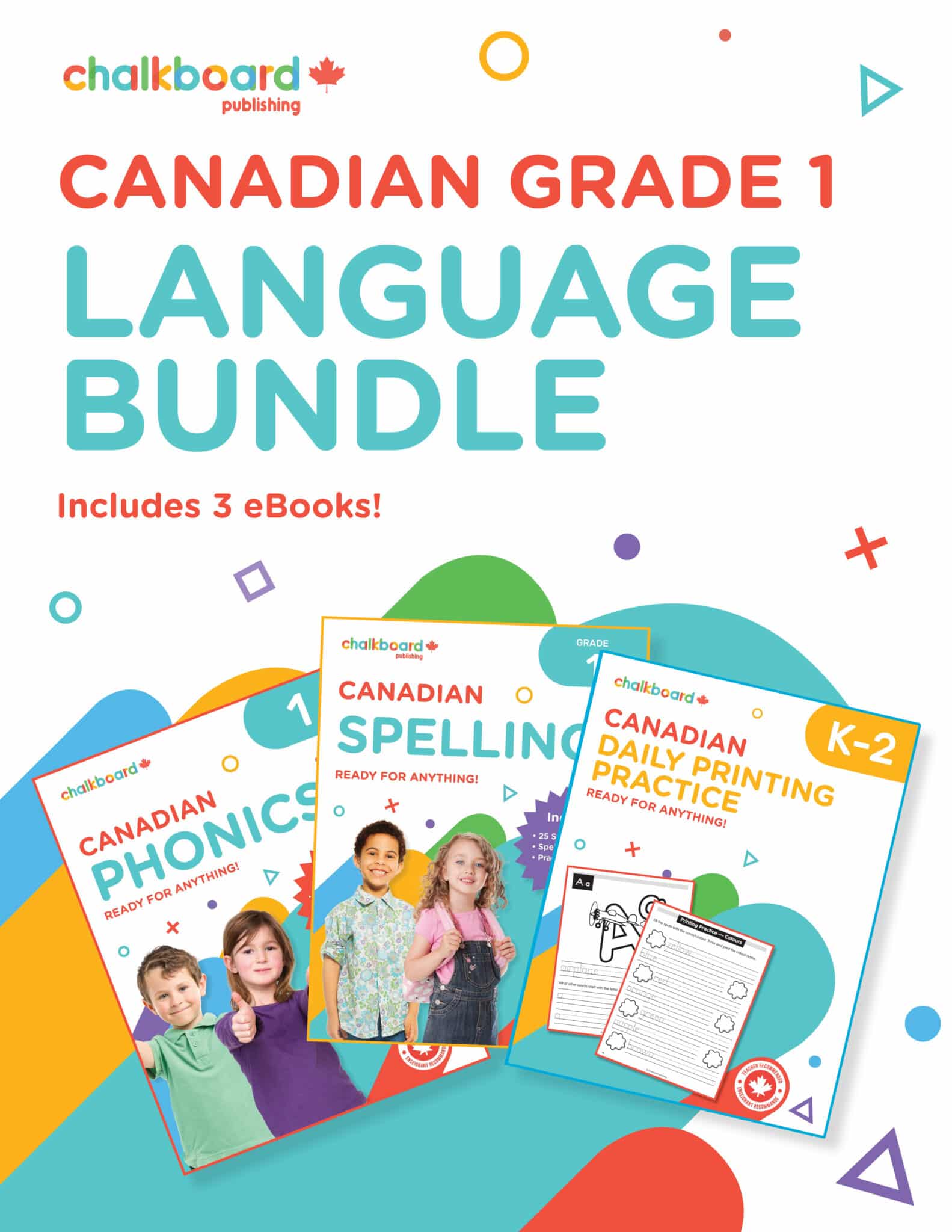 Canadian Grade 1 - Language Skills Bundle - Chalkboard Publishing
