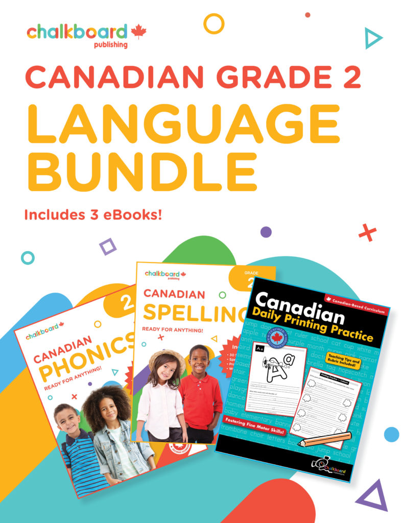 Canadian Grade 2 - Language Skills Bundle - Chalkboard Publishing