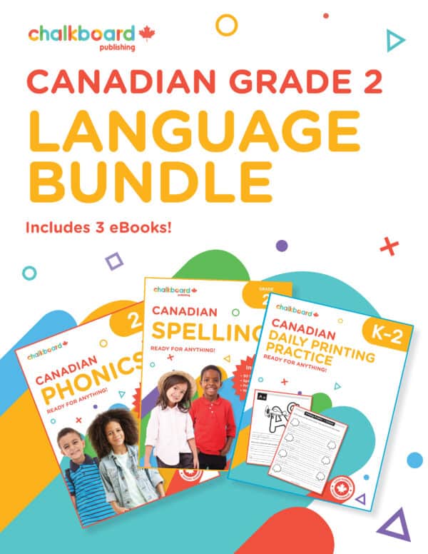 Canadian Grade 2 - Language Skills Bundle - Chalkboard Publishing