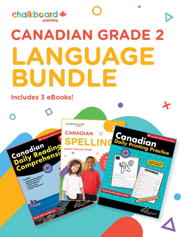 Canadian French Grades 2-3 - Activities Bundle - Chalkboard Publishing