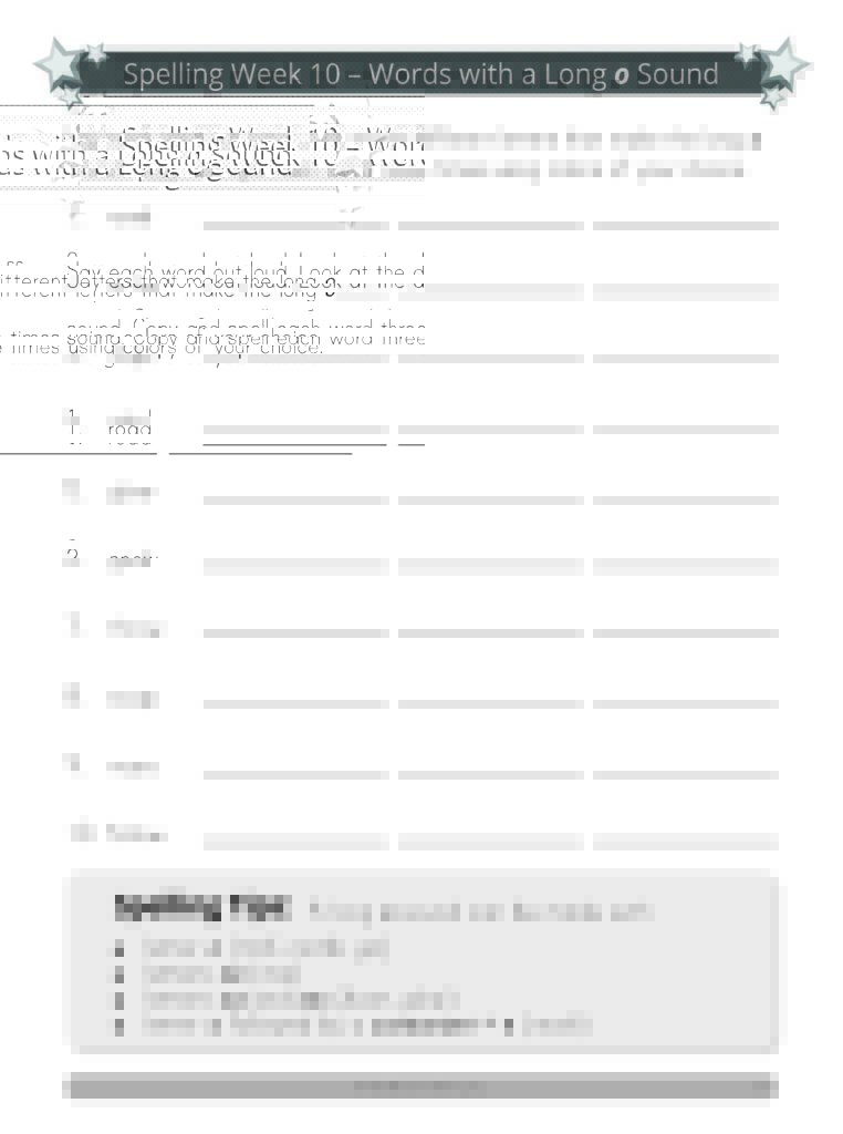 Spelling Second Grade eBook