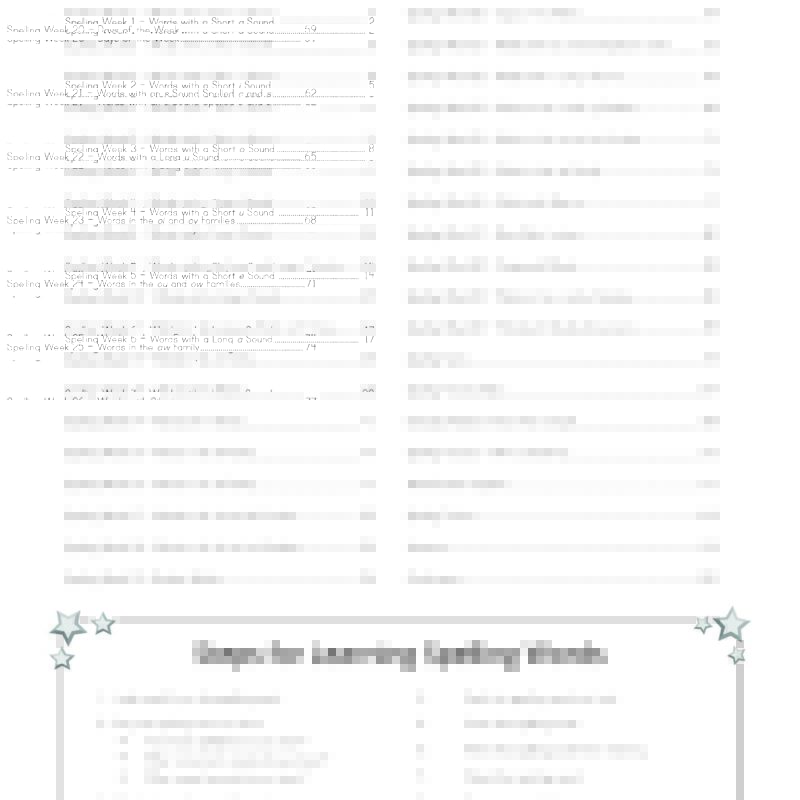 Spelling Second Grade eBook