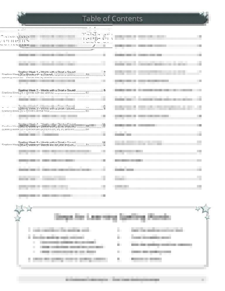 Spelling Third Grade eBook