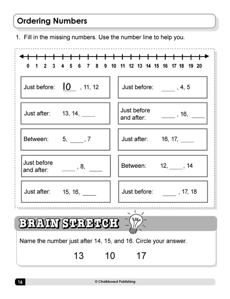 Common Core Grade 1 - Math Skills Bundle - Chalkboard Publishing