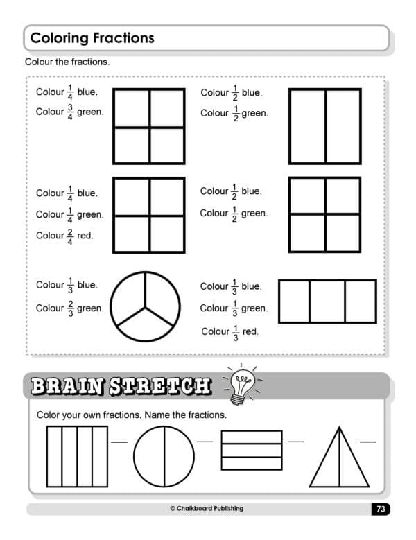 Common Core Grade 3 - Math Skills Bundle - Chalkboard Publishing