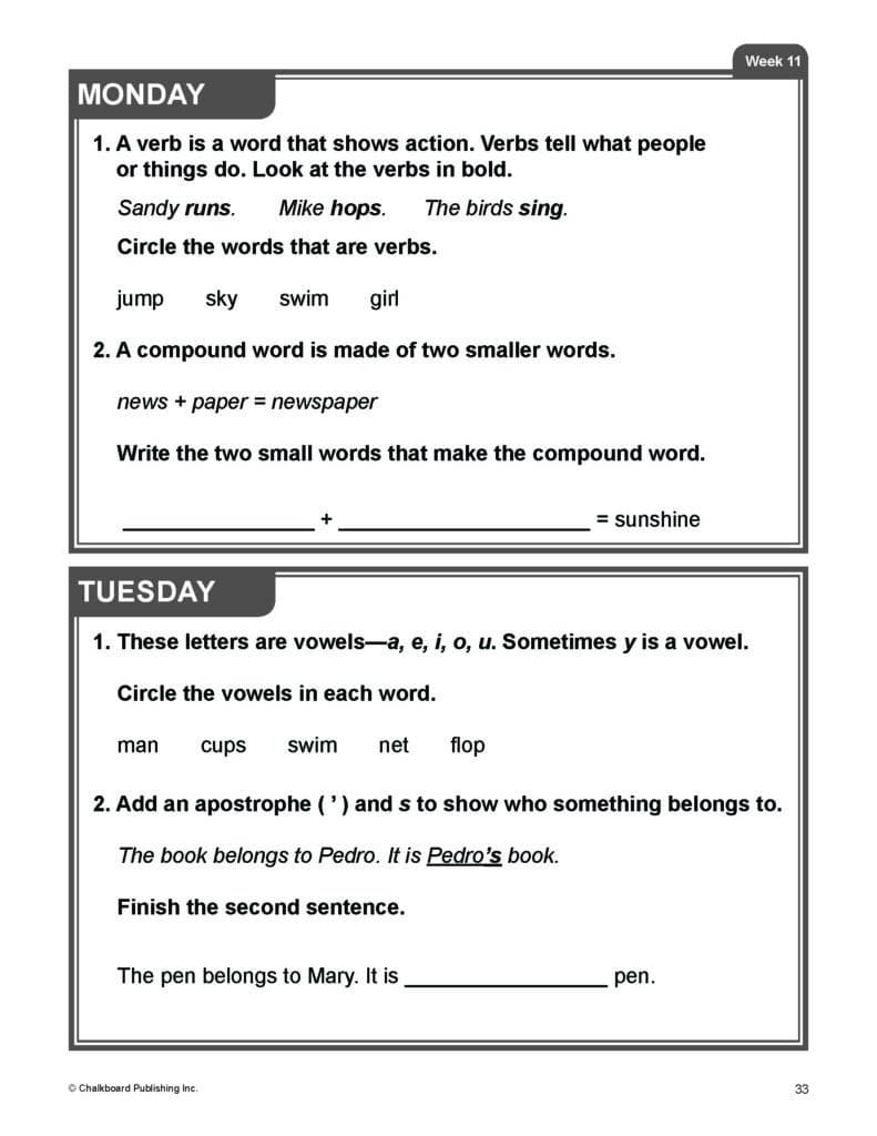 Common Core Grade 1 - Essentials Bundle - Chalkboard Publishing