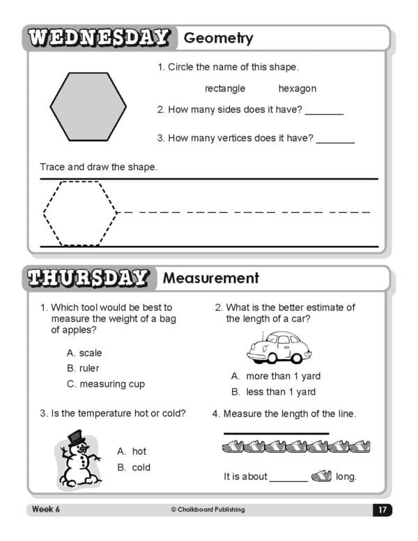Common Core Grade 2 - Math Skills Bundle - Chalkboard Publishing