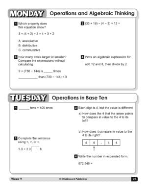 Common Core Grade 5 - Essentials Bundle - Chalkboard Publishing