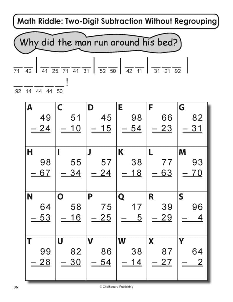 Common Core Grade 2 - Math Skills Bundle - Chalkboard Publishing
