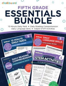 Common Core Grade 5 - Essentials Bundle - Chalkboard Publishing