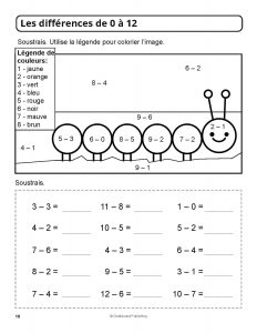 French Skills Success Subtraction Workbook