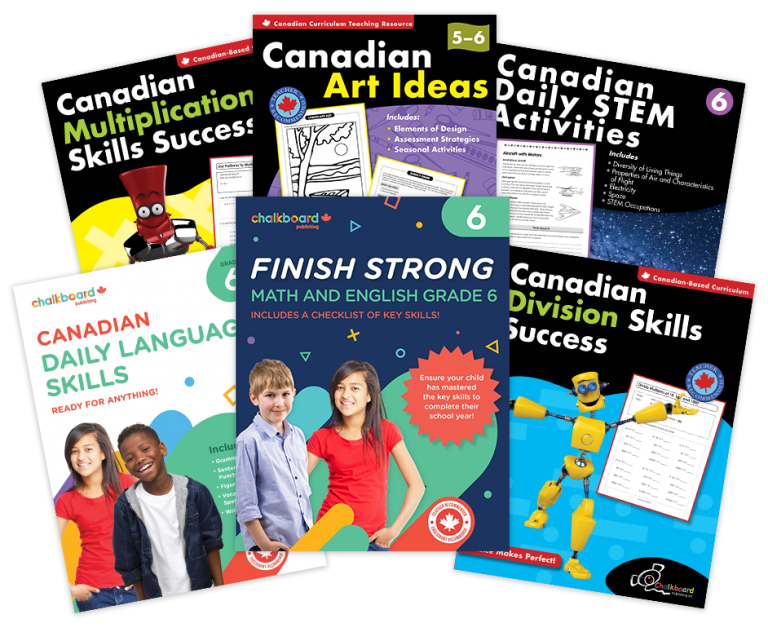 Chalkboard Publishing Grade 6 Learning Resources