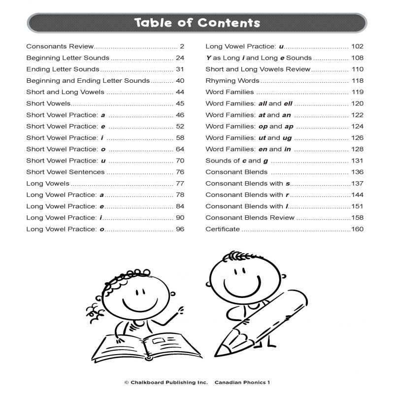 Phonics First Grade Workbook