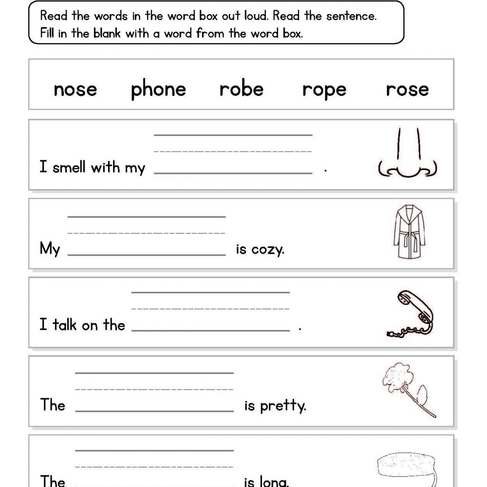 Phonics Grades K-1 Workbook
