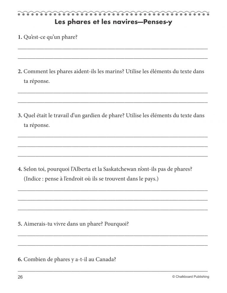 Canadian French Daily Reading Comprehension Grade 2 - eBook ...