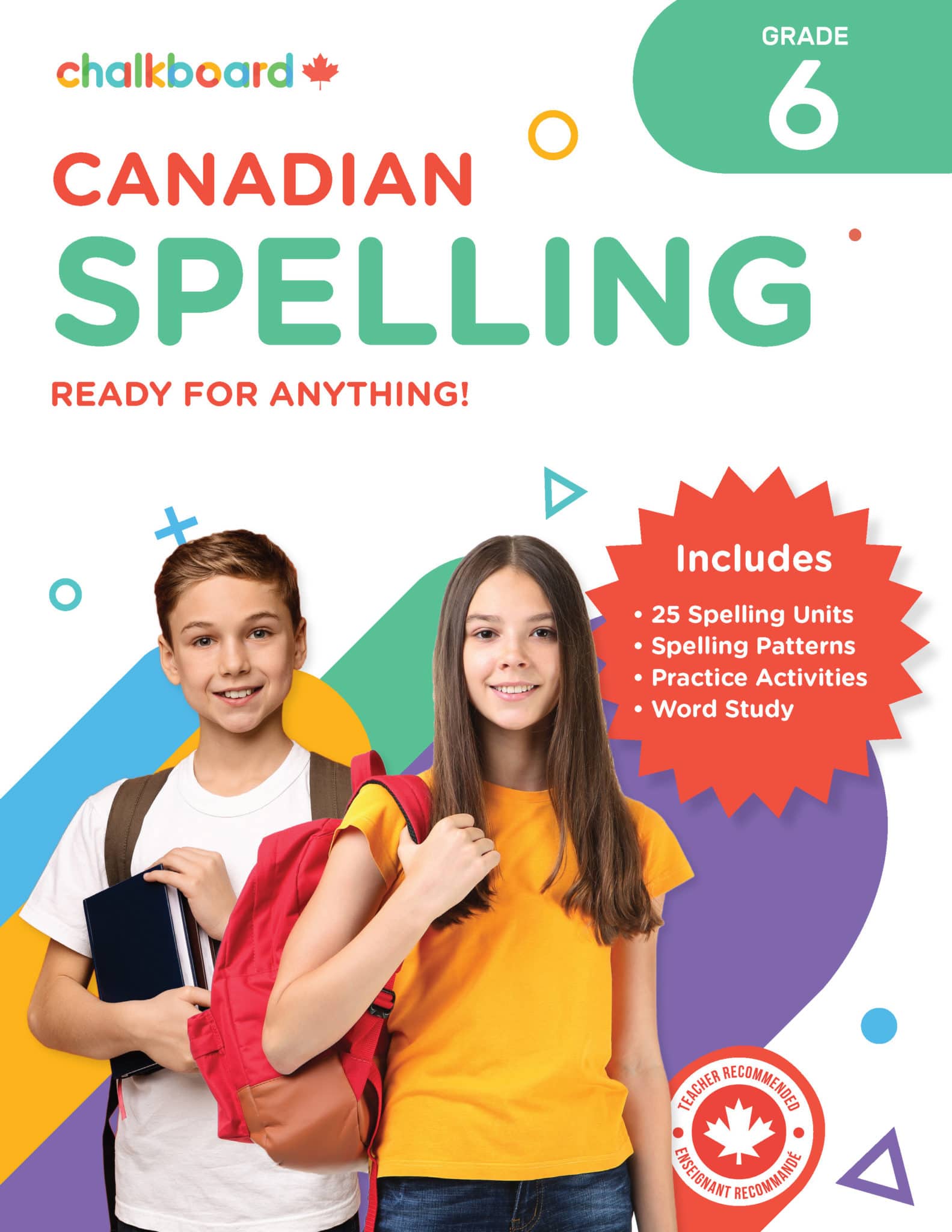 Canadian Spelling Grade 6 Workbook