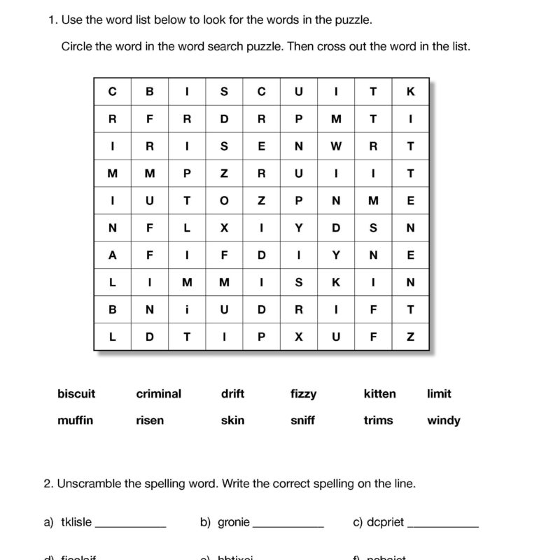 Canadian Spelling Grade 6 Workbook