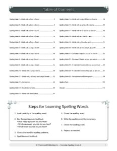 Canadian Spelling Grade 4 Workbook
