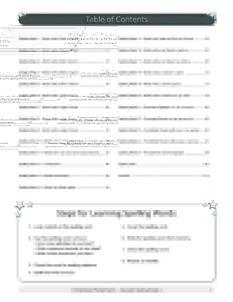 Canadian Spelling Grade 4 Workbook