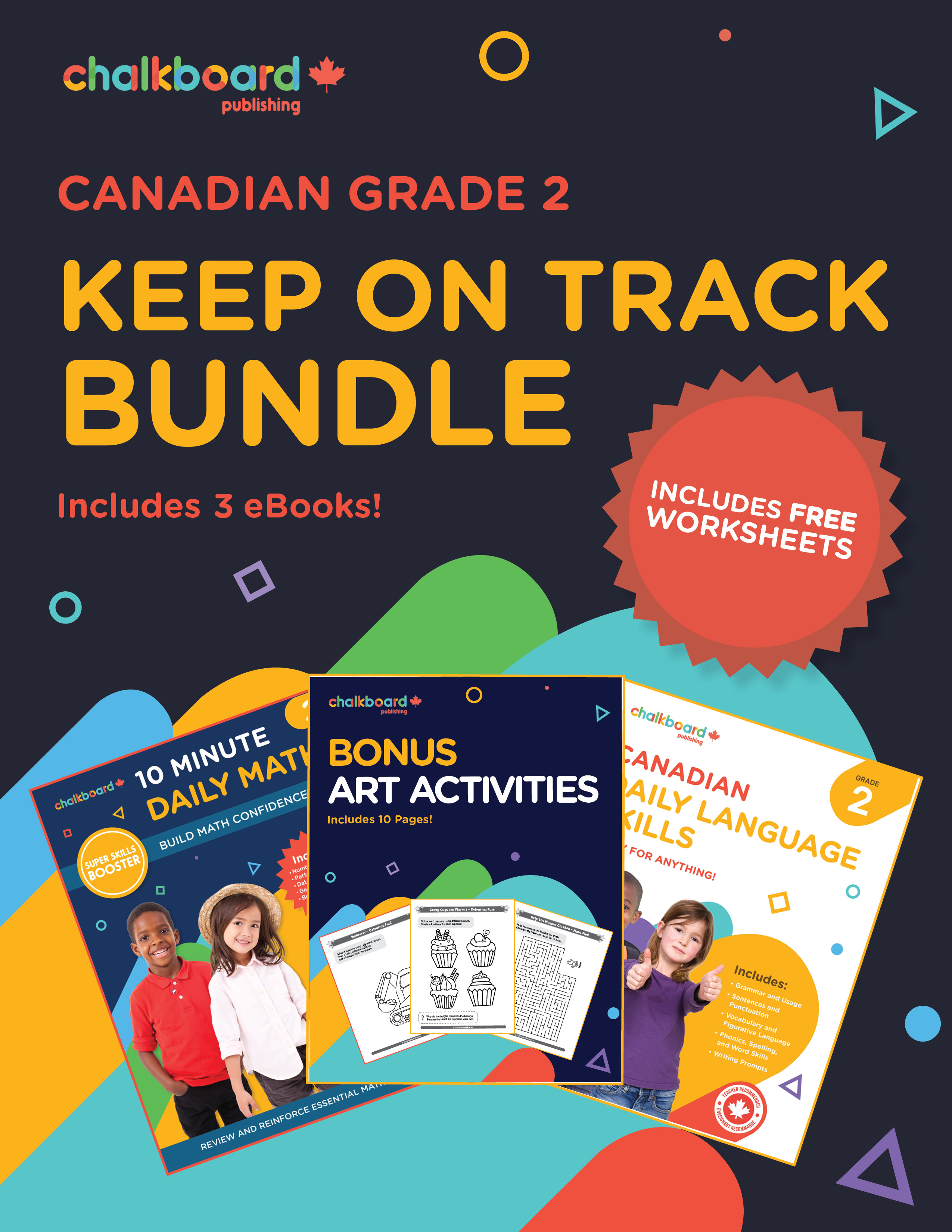 Canadian Grade 2 - Keep On Track! Bundle - Chalkboard Publishing